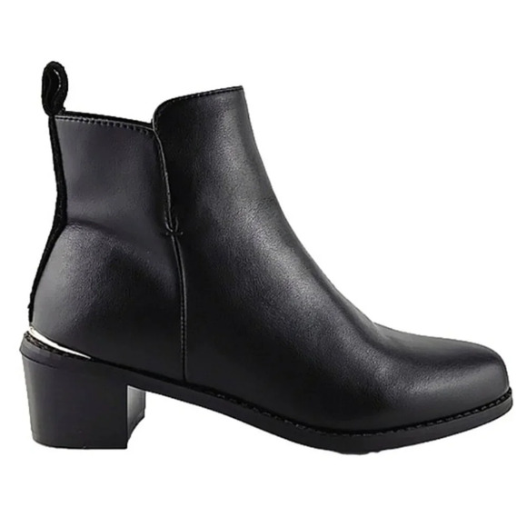 Aqua Diva | Shoes | Aqua Diva Womens Water Resistant Black Leather ...